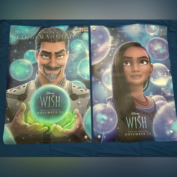 Disney | Art | Disneys Wish Movie Posters | Poshmark